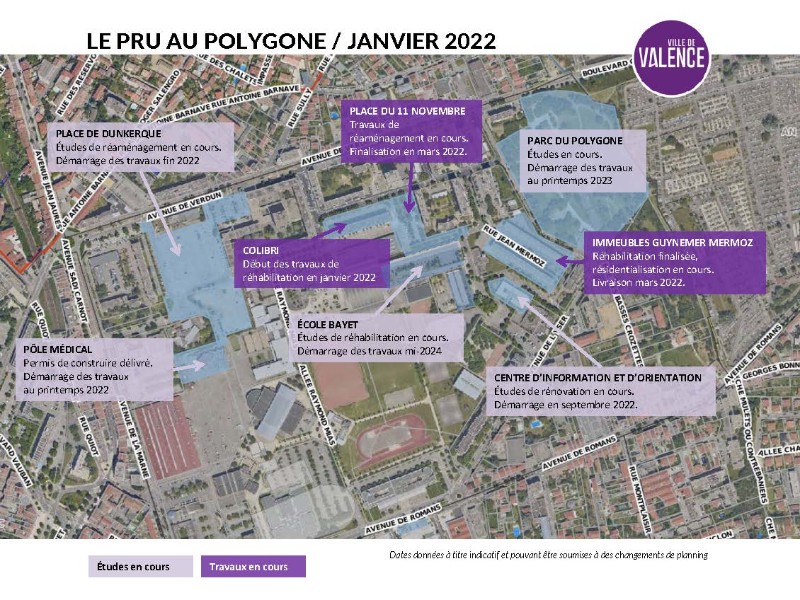 Les projets en cours dans les quartiers – Ville de Valence
