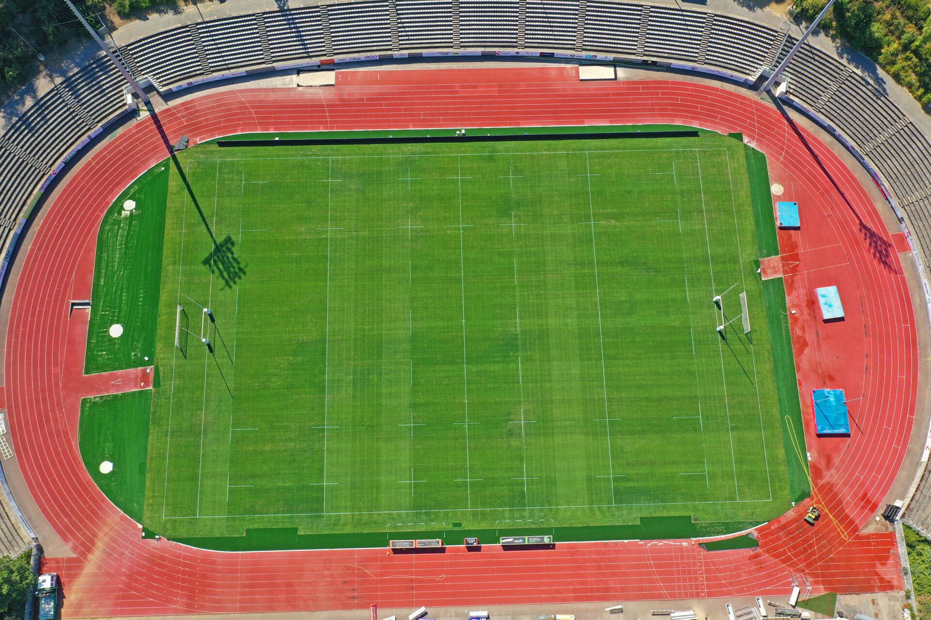 La nouvelle pelouse du stade Pompidou – Ville de Valence