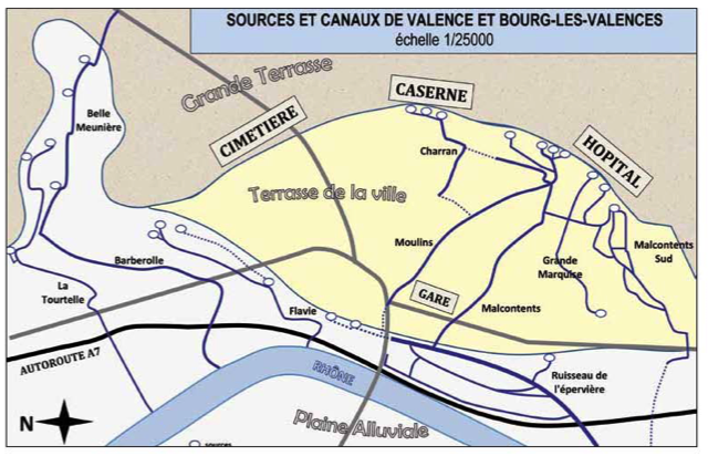 Les canaux – Ville de Valence