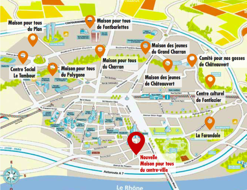 Les équipements de quartiers – Ville de Valence