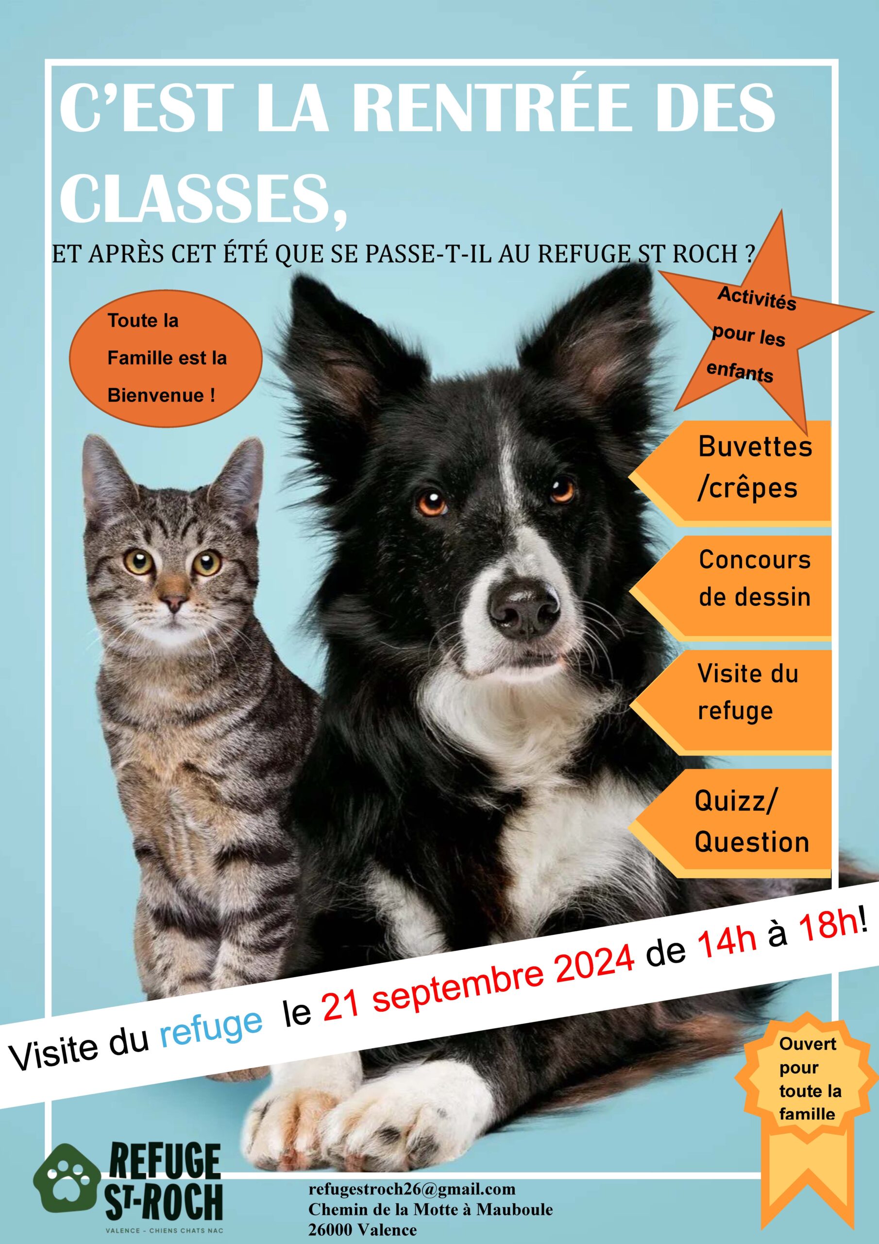 Après cet été que se passe-t-il au refuge Saint-Roch ? – Ville de Valence