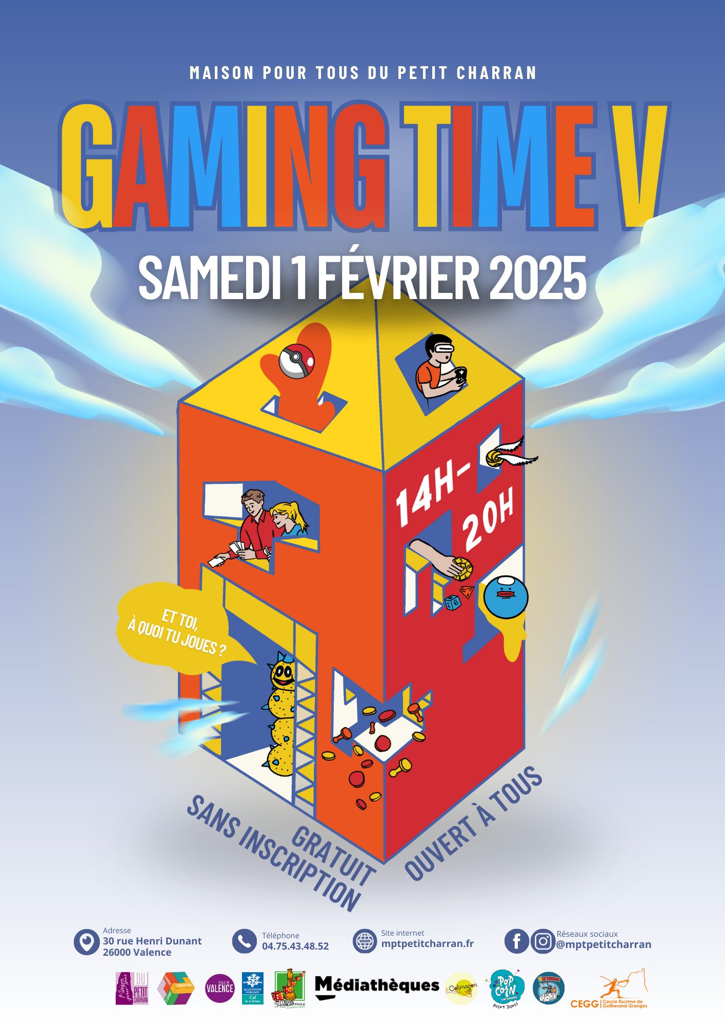 Gaming time V - Festival du jeu vidéo et des jeux de société - Ville de ...