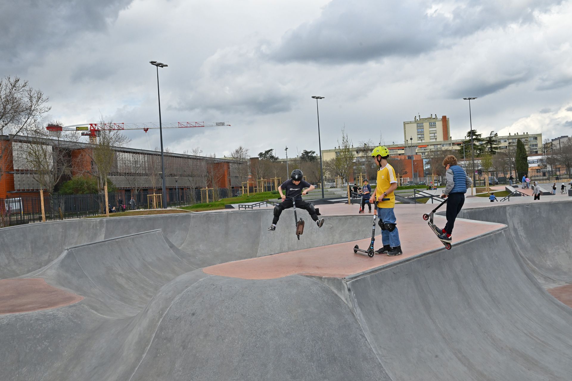 UP – Skatepark & Pumptrack – Ville de Valence