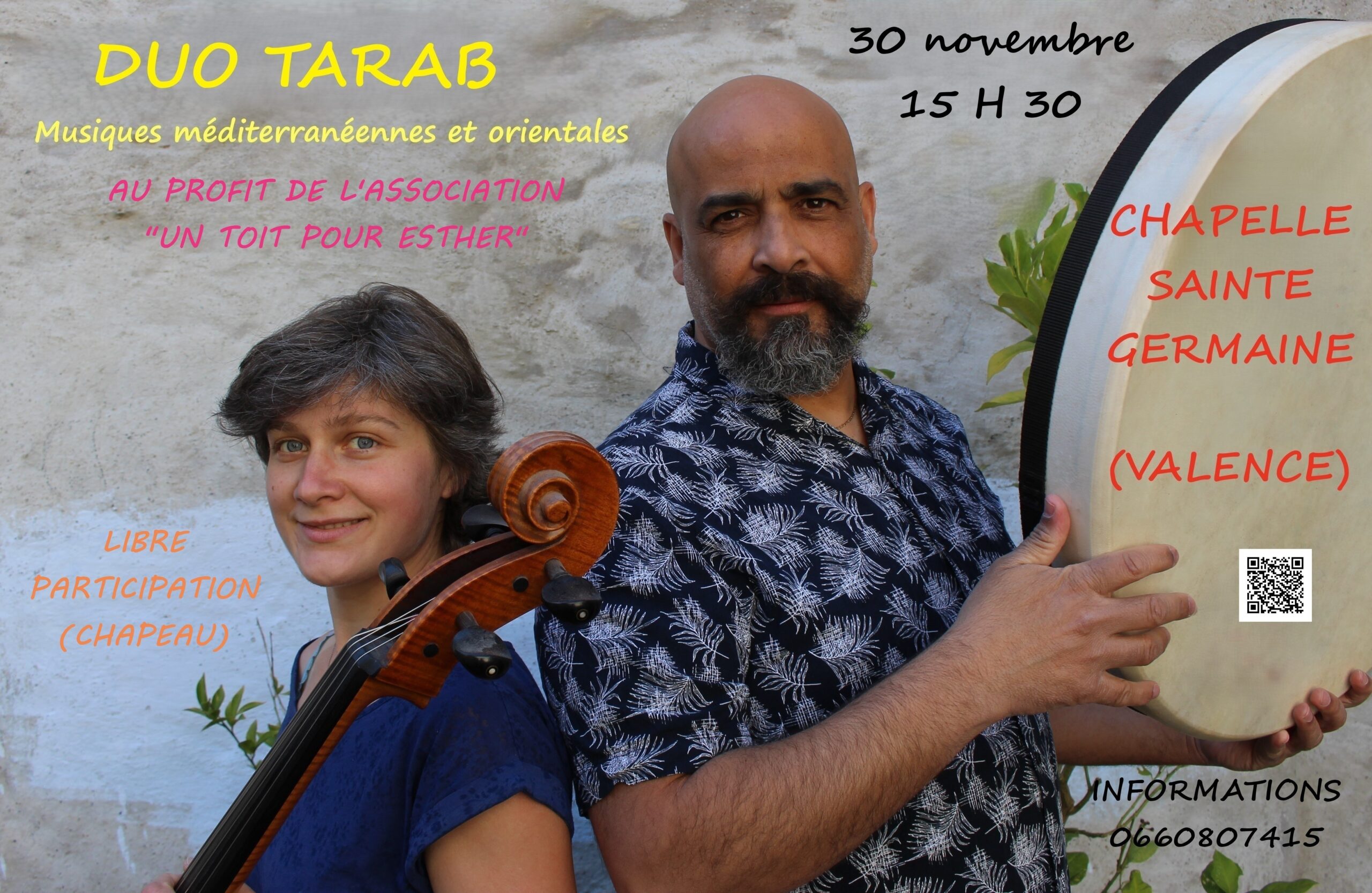 CONCERT DUO TARAB – Ville de Valence